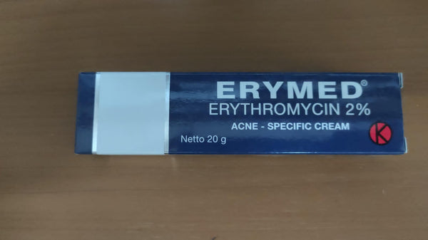 Erymed Gel Erythromycin Cream FOR Inflammed Acne Vulgaris/Pimples Trea ...