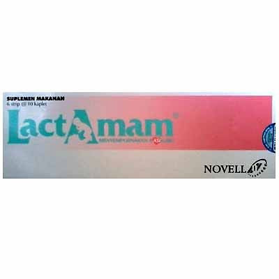 Lactamam Supplement Tablet Vitamin + Minerals for lactating Mother/Bre ...