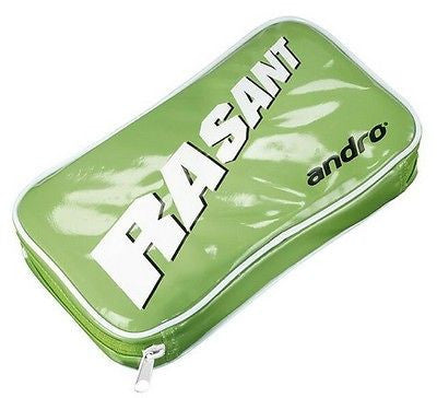 Andro RASANT Bat/Racket/Racquet/Paddle Green Cover Case - Table Tennis ...