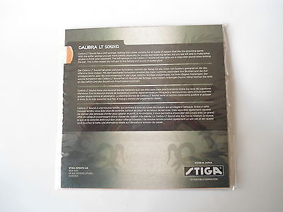 Stiga Calibra LT / Calibra LT Sound Table Tennis Rubber – HappyGreenStore