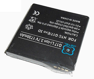 NEW Factory Sealed HTC G17 HTC EVO 3D BA S590 battery + 1 year warrant ...