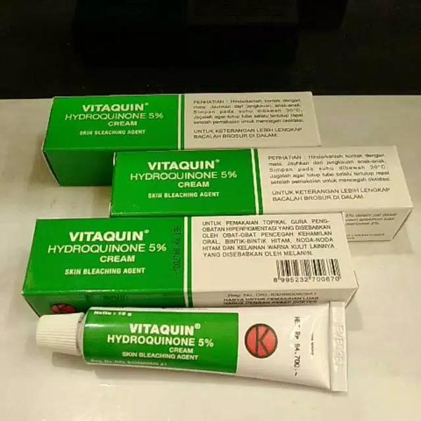 NEW Vitaquin Skin Bleach Bleaching Hydroquinone 5% FOR Hyperpigmentati ...