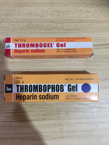 Thrombogel/Thrombophob Gel Heparin Sodium For Bruises, Thrombosis Anti ...